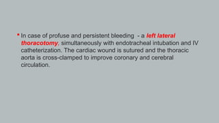 MANAGEMENT OF ACUTE TRAUMA IN ER - CARDIOLOGIST PERSPECTIVE.pptx