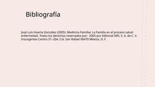 MODELO DE SALUD ENFERMEDAD SALUD MEDICINA FAMILIAR | PPTX