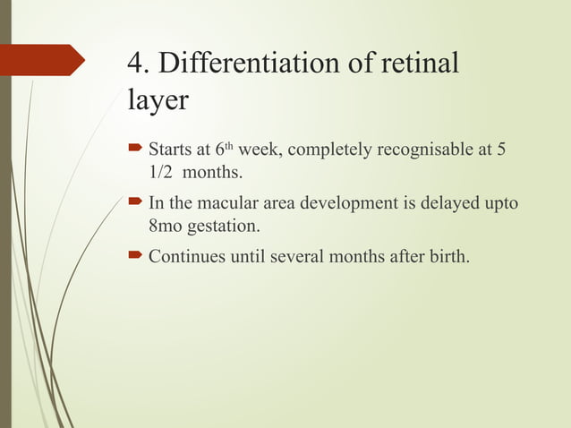 Embryology of retina and relevant anatomy.pptx | Eye and Vision ...