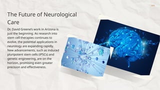 Dr. David Greene Arizona: Championing Stem Cell Therapies for ...