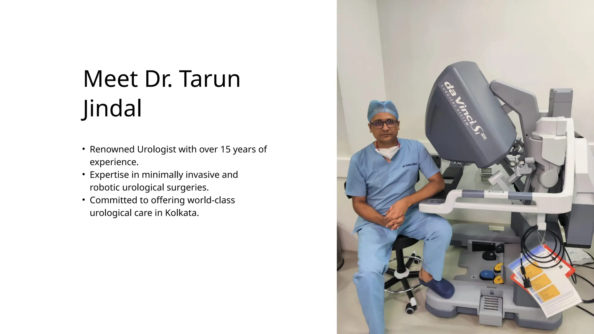 Dr. Tarun Jindal – Renowned Urologist in Kolkata.pptx