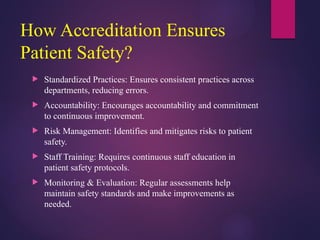 Importance of Quality & Accreditation in Healthcare | PPTX