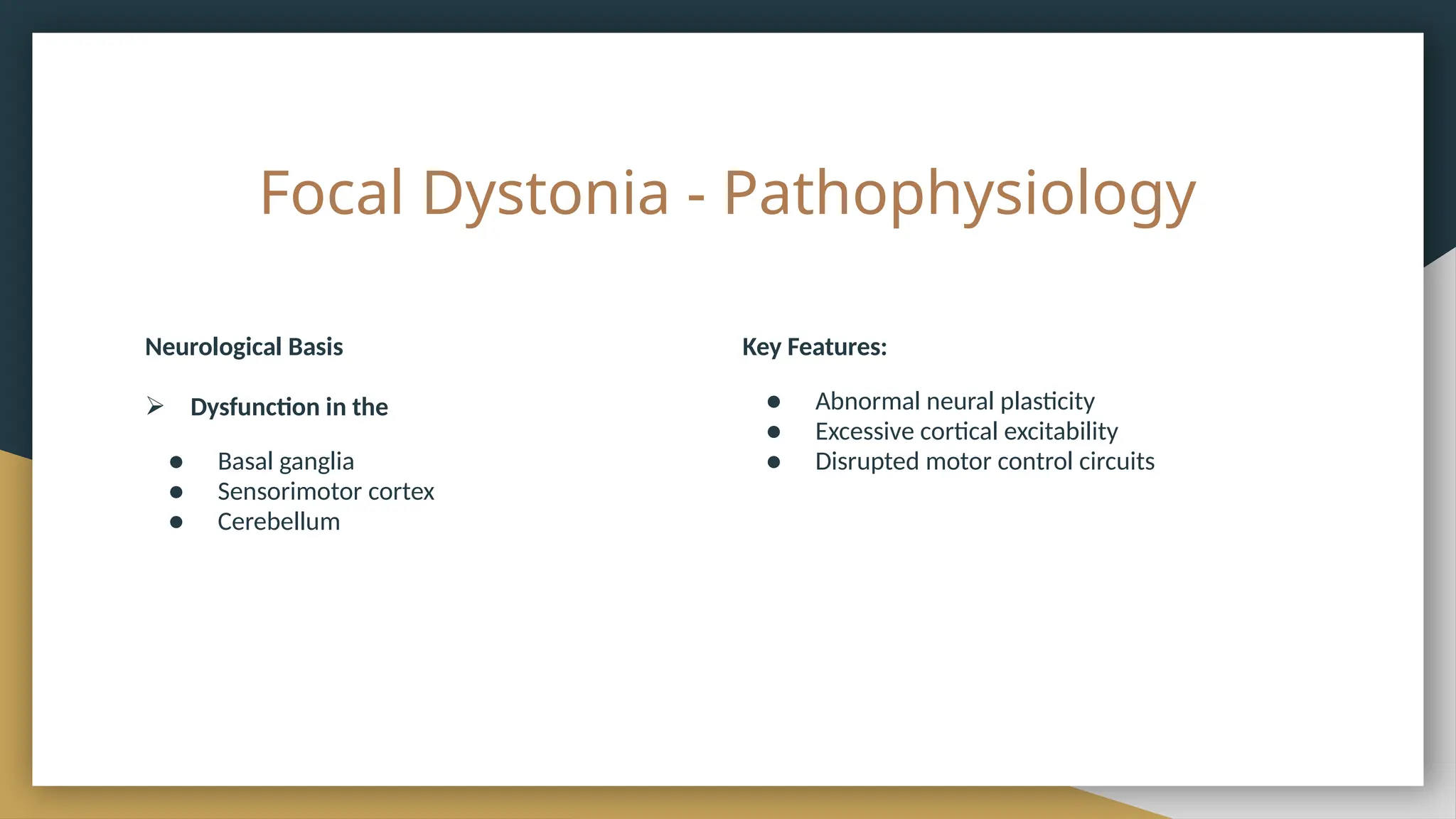 Advanced in neurostimulation for focal dystonia.pptx