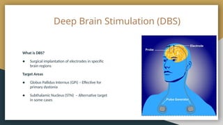 Advanced in neurostimulation for focal dystonia.pptx