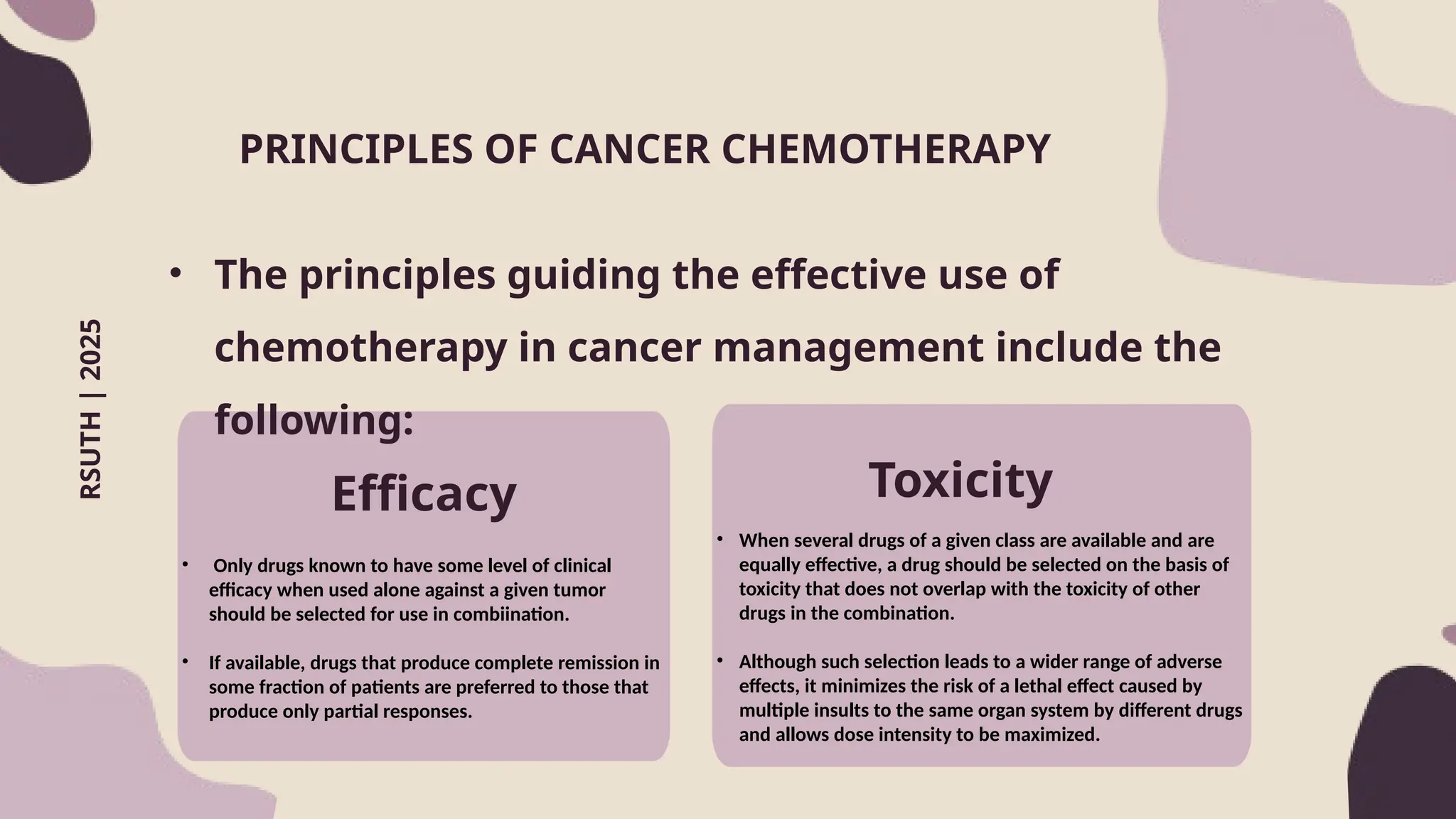 Cancer Chemotherapy presented by Dr. Mina T.G. | PPTX