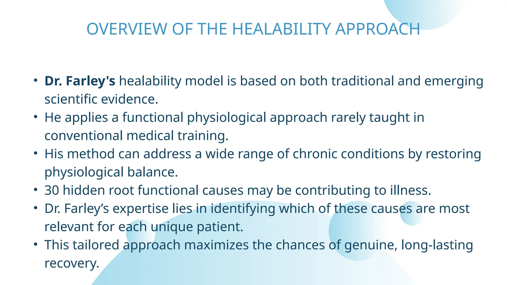 Dr. James Farley Identifies the Key Root Causes You Must Address to ...