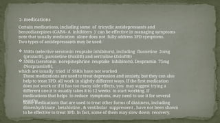 Persistent Postural Perceptual Dizziness ("three-PD" or "triple-PD") | PPTX