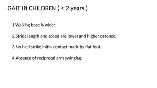 different types of Gait in orthopaedic injuries | PPTX