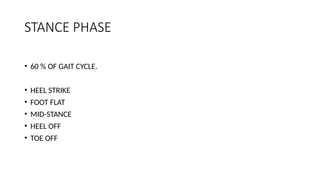 different types of Gait in orthopaedic injuries | PPTX