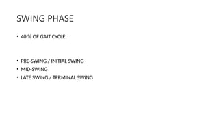 different types of Gait in orthopaedic injuries | PPTX