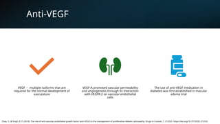 anti-VEGF PPT injection in macular edema cases | PPTX