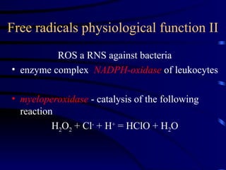 Free Radicals in Human System: A way to understand | PPT