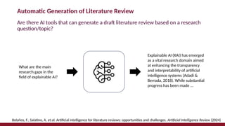 AI and Knowledge Graphs for Literature Analysis | PPTX
