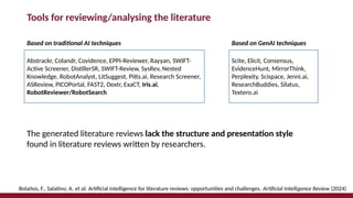 AI and Knowledge Graphs for Literature Analysis | PPTX
