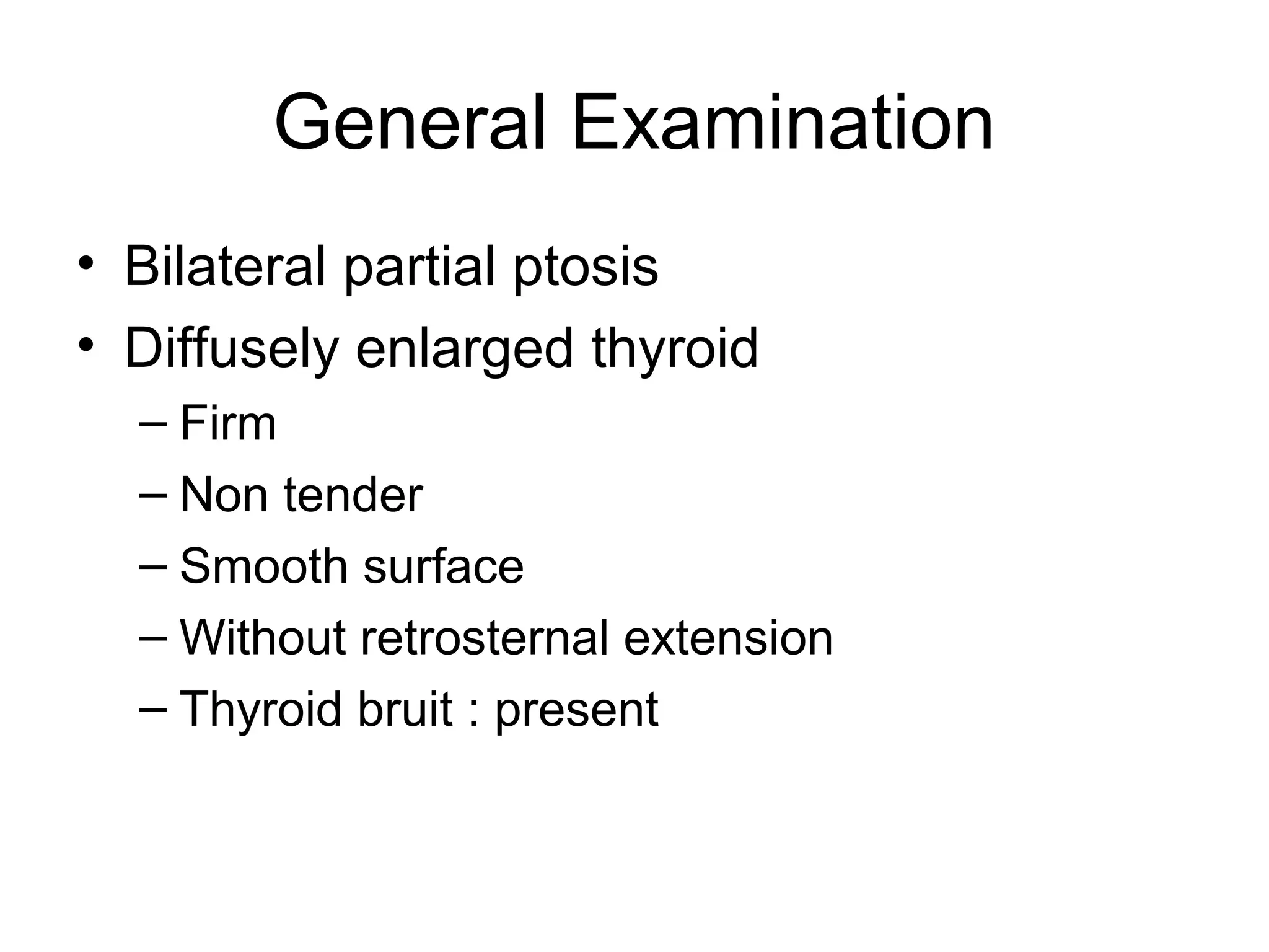 A young lady with progressive neck swelling and bilateral partial ...