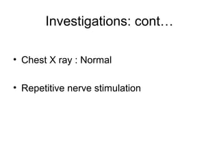 A young lady with progressive neck swelling and bilateral partial ...