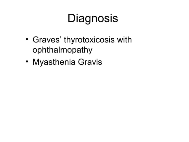 A young lady with progressive neck swelling and bilateral partial ...