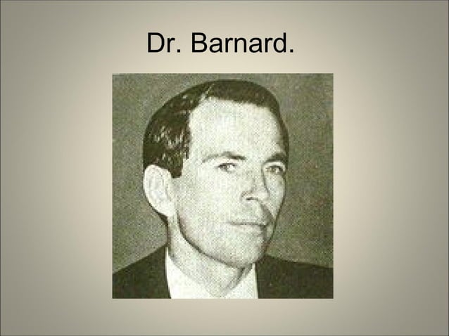 Dr. Barnard | PPT