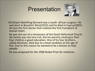Dr. Barnard | PPT