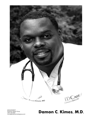 Dr. damon kimes_speakers_package | PDF