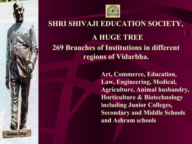 Dr. Deshmukh, The Versatile Personality | PPT