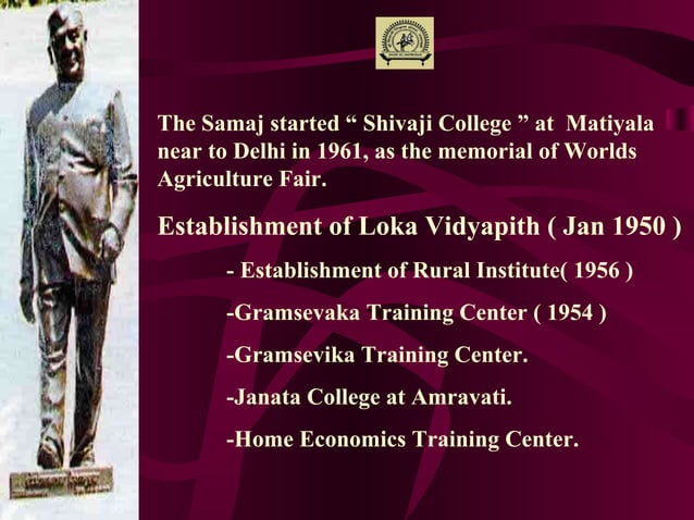 Dr. Deshmukh, The Versatile Personality | PPT