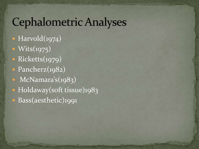 Downs analysis | PPTX