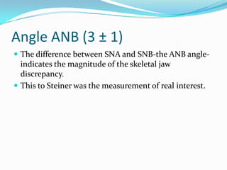 Steiners analysis | PPTX