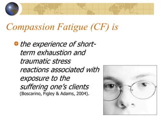 "Empathic Discernment " by Dr. Charles Figley | PPTX