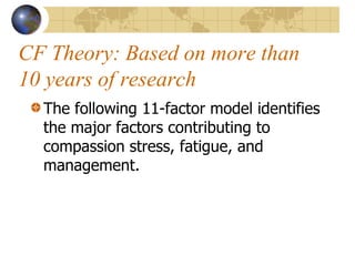 "Empathic Discernment " by Dr. Charles Figley | PPTX