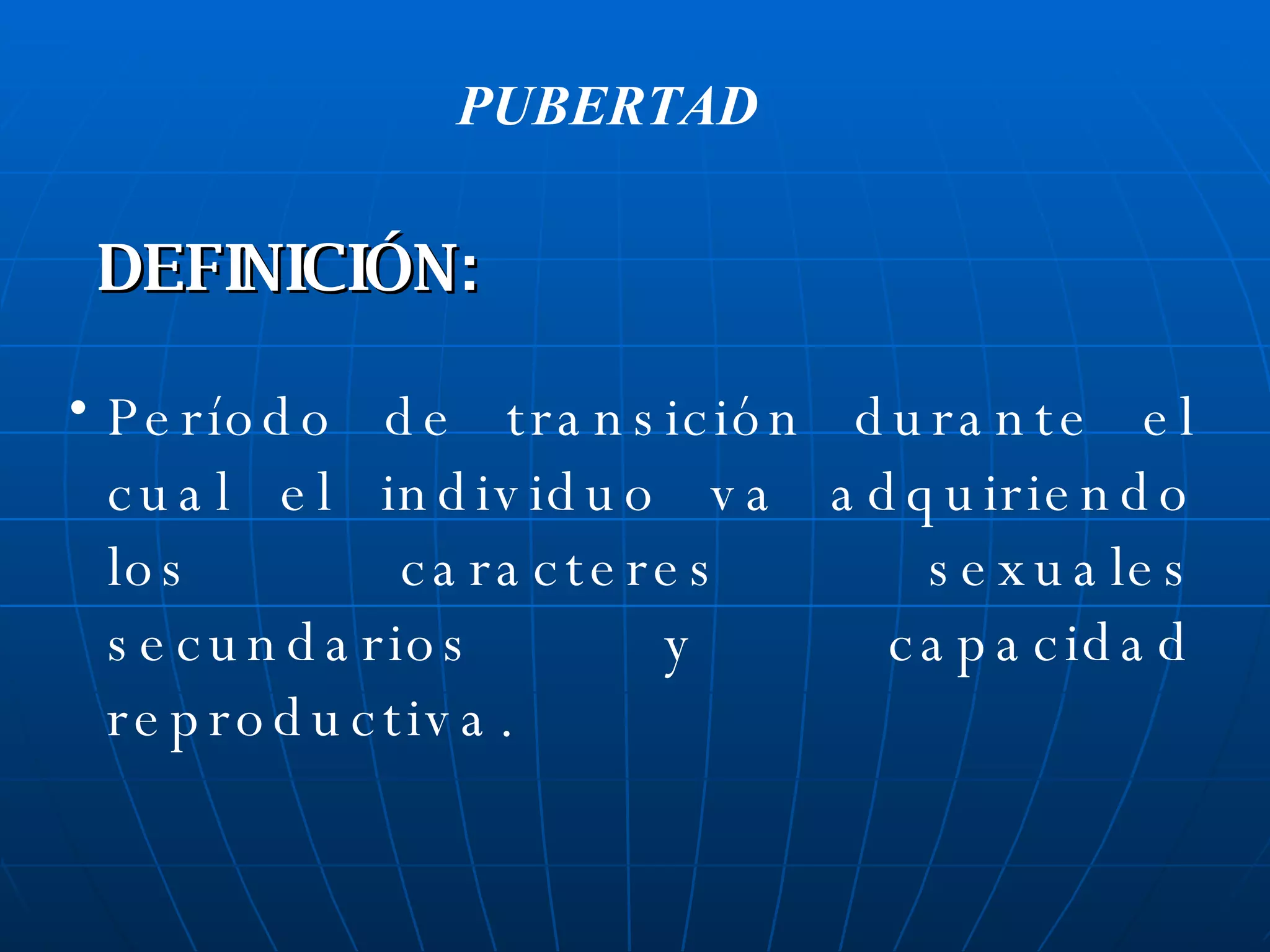 PUBERTAD | PPT