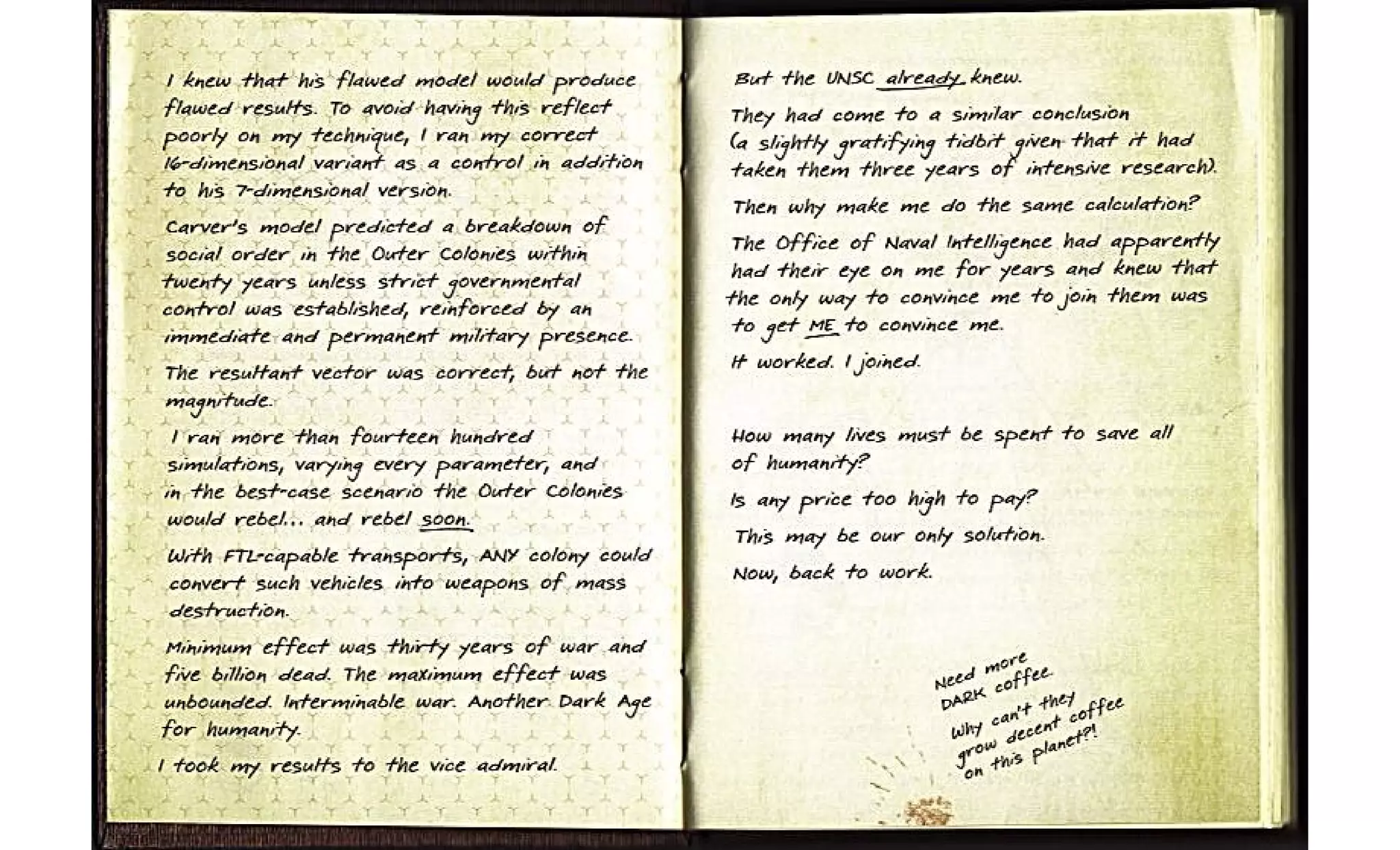 Dr. halseys personal journal | PDF