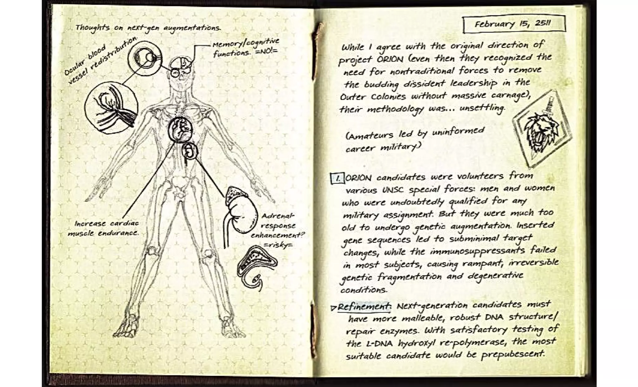 Dr. halseys personal journal | PDF