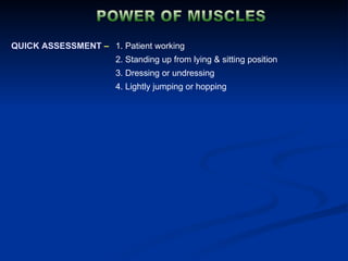 ,motor examination | PPT