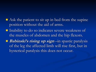 ,motor examination | PPT