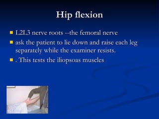 ,motor examination | PPT
