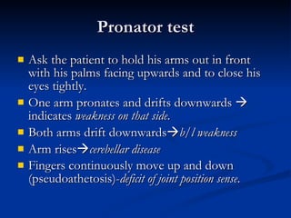 ,motor examination | PPT
