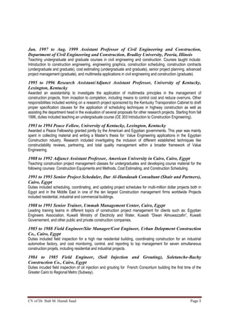 Dr. Ihab M. Hamdi saad CV | DOCX