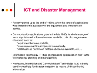 Using ICT for Earthquake Disaster Risk Reduction in Iran | PPT | Internet | Computing