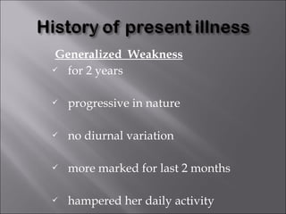 A 35-year-old lady with generalized weakness & polyuria | PPT