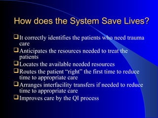 Dr. john campbell tele trauma | PPT