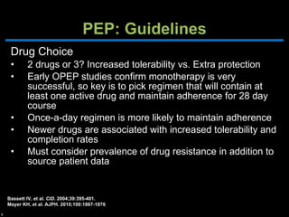Prophylaxis and HIV Prevention by Dr. Ken Mayer | PPT