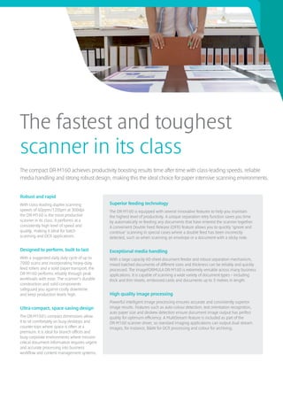 Canon DR M 160 | PDF