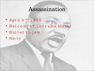 Dr. Martin Luther King Jr. | PPT