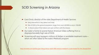 dr-molina-scid-presentation.pptx for newborn screening | PPT
