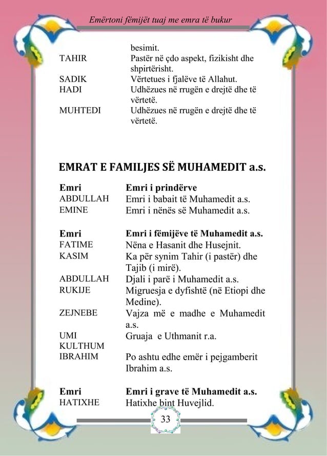 Dr. Musli Vërbani - Emërtoni fëmijët me emra të bukur | PDF