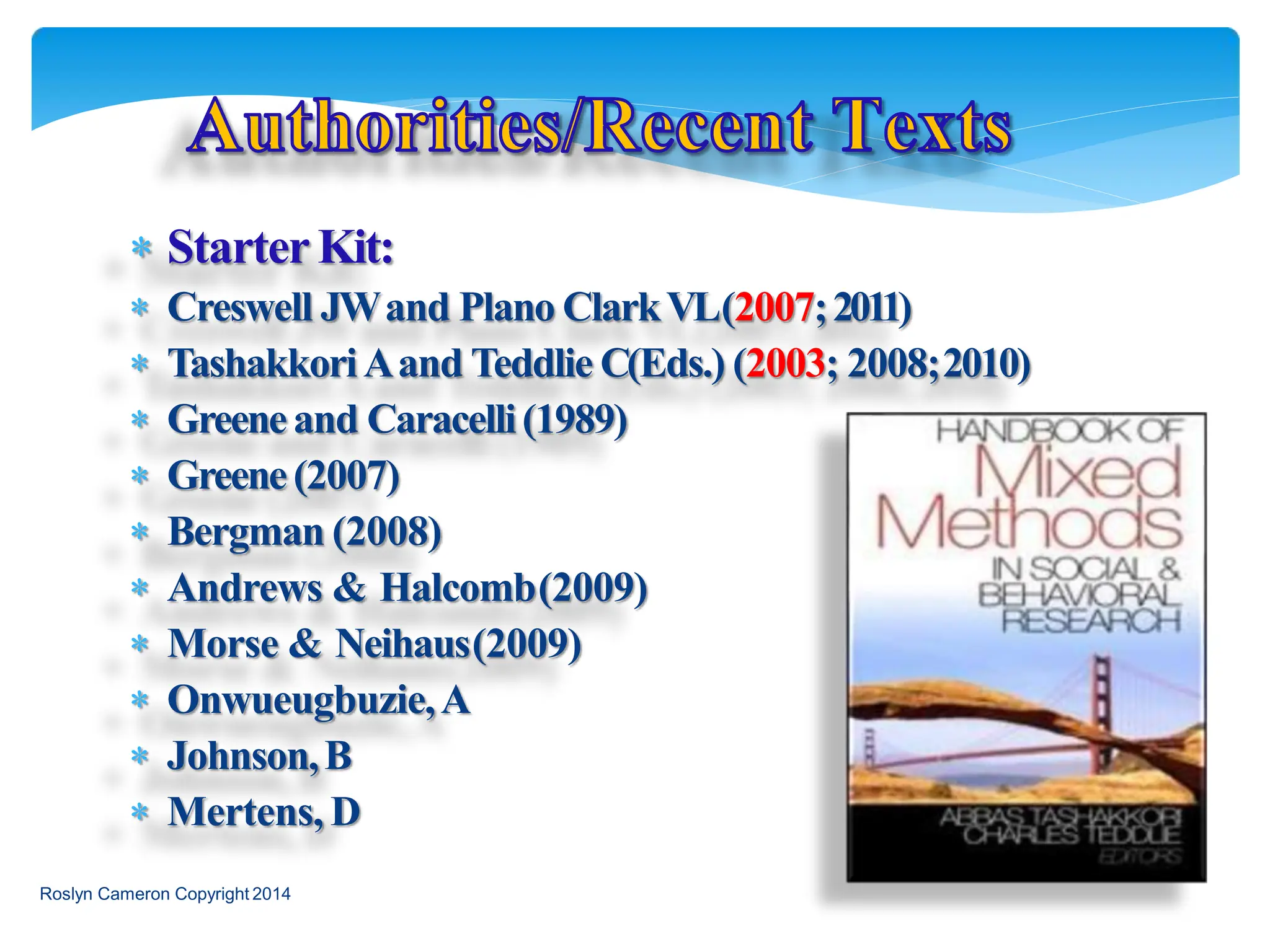 Dr. cameron_mixed-methodology.pptx QUN and QUAL | PPTX