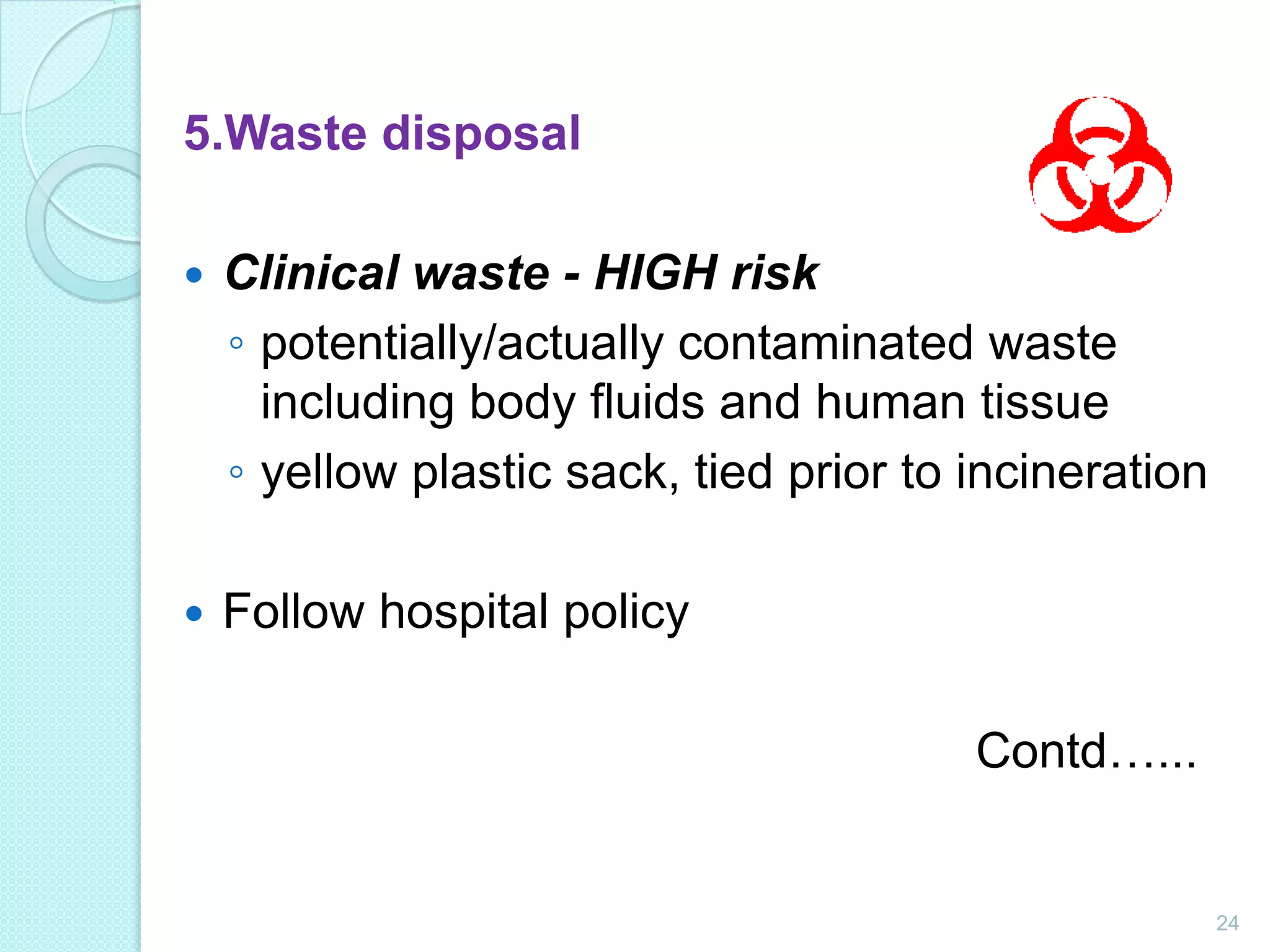 Dr.s.valliammal. barrier nursing & infection control | PPSX