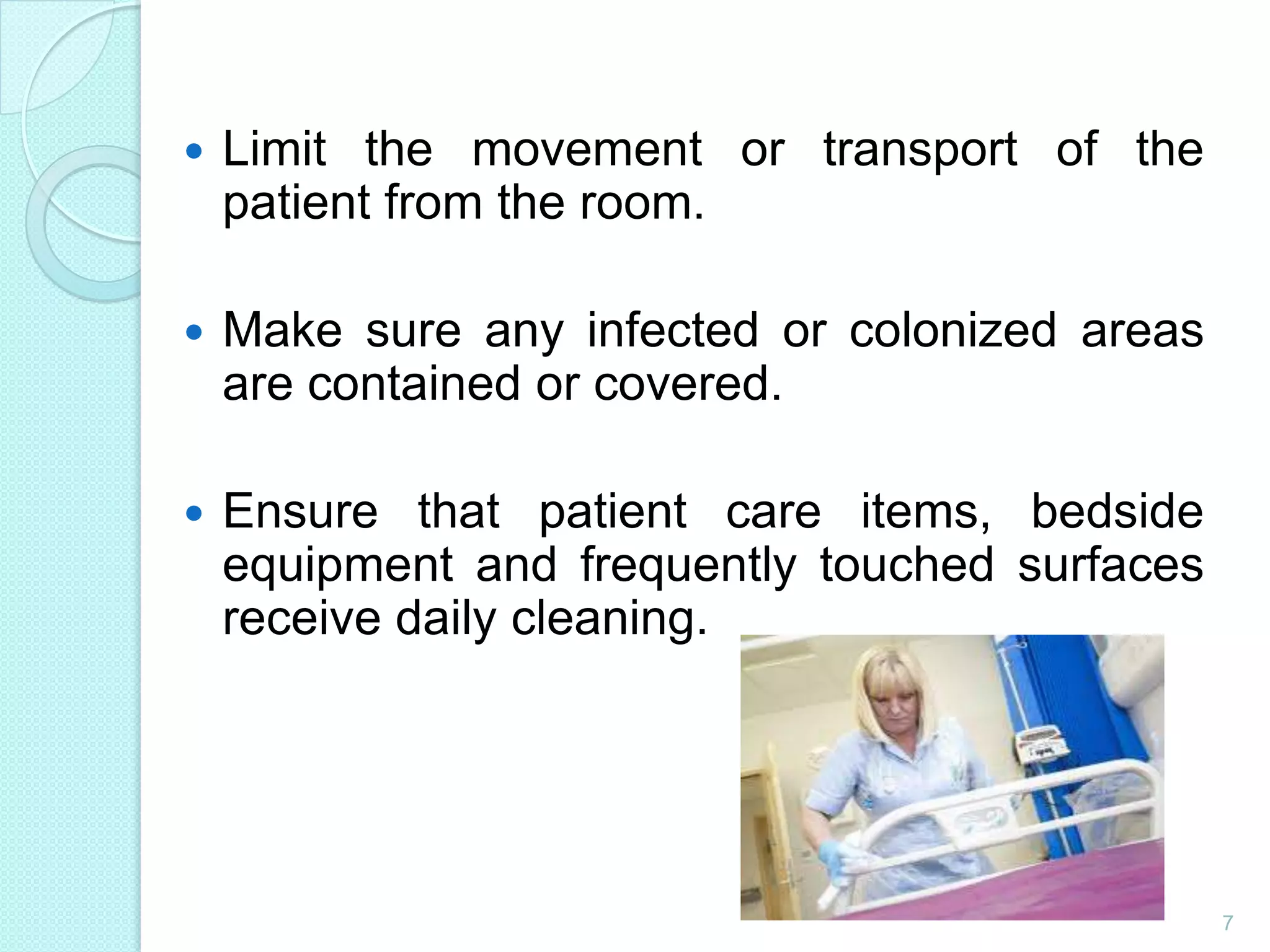 Dr.s.valliammal. barrier nursing & infection control | PPSX