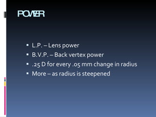 Hard Contact Lenses | PPT